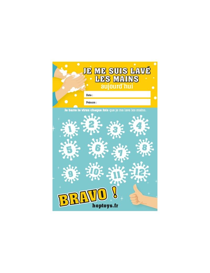 Je me lave les mains tout seul